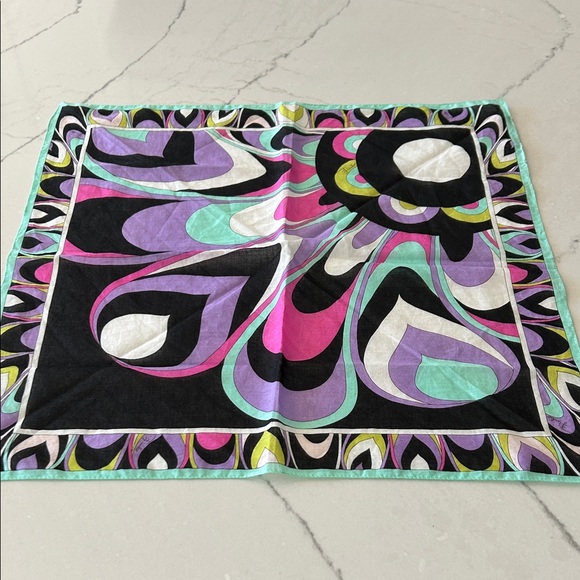 Emilio Pucci | Accessories | Square Pucci Scarf | Poshmark